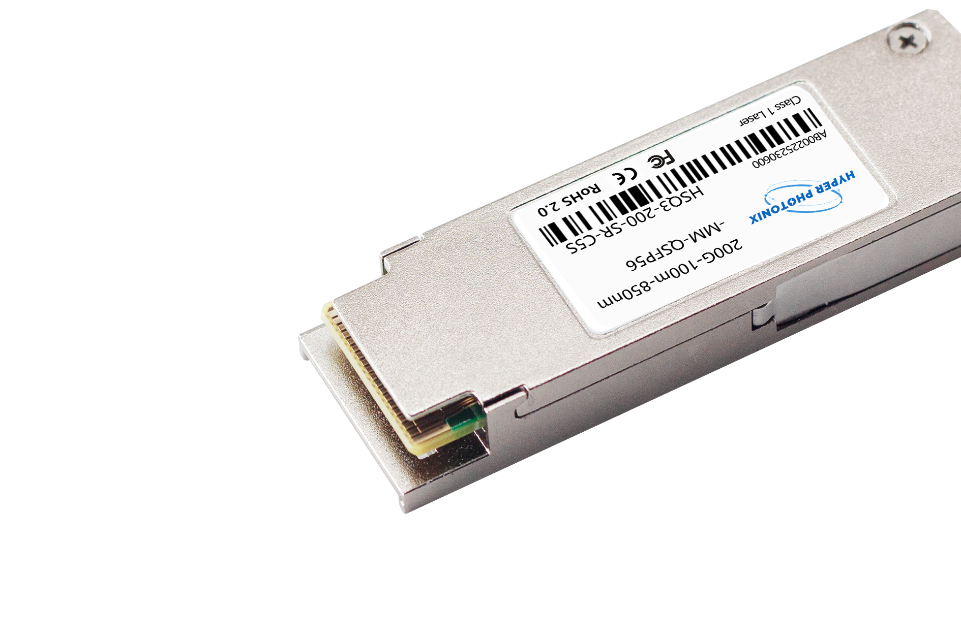 200GBASE-SR4 QSFP56 850nm 100m DOM MTP/MPO MMF Optical Transceiver Module