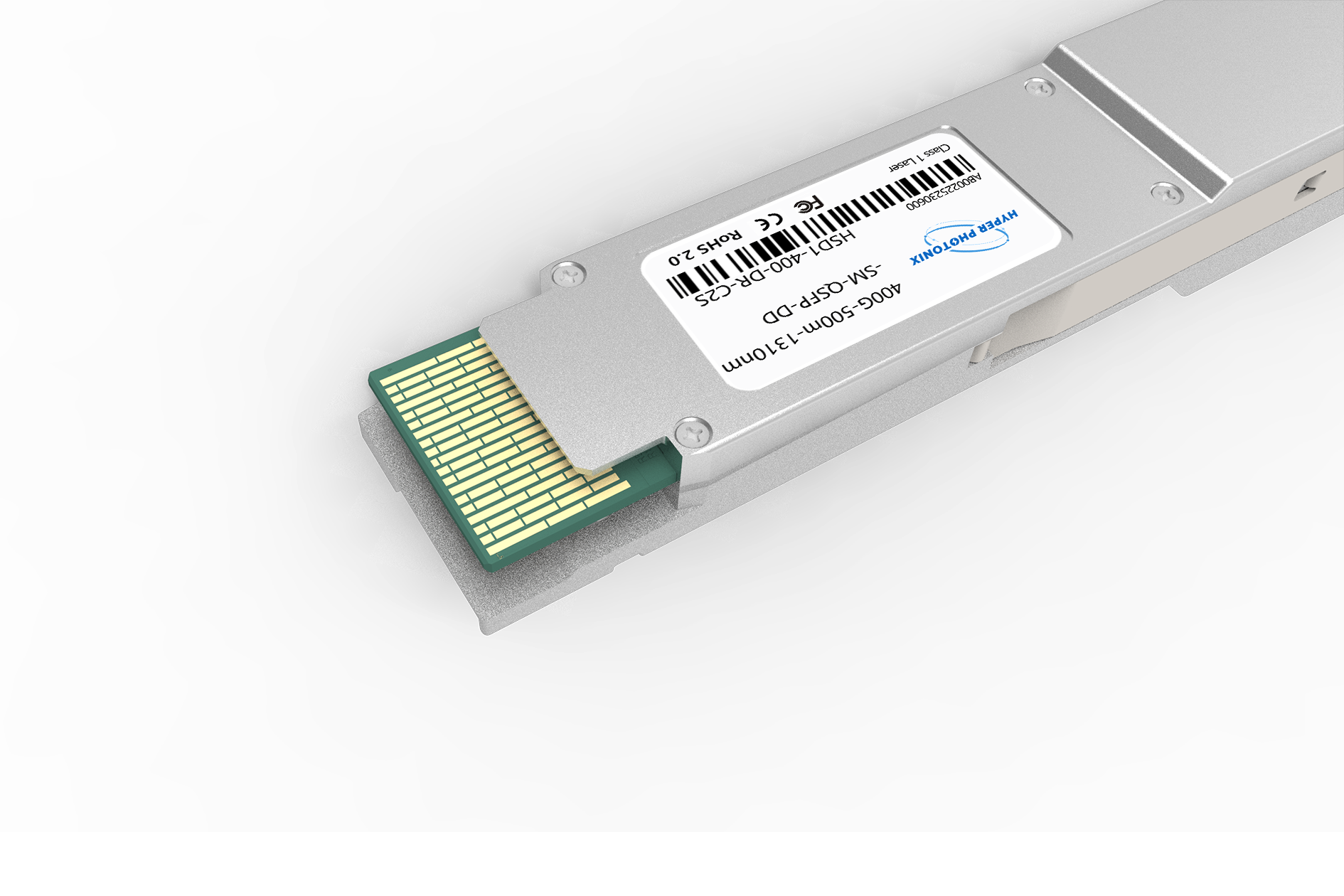 800GBASE-DR8 QSFP-DD PAM4 1310nm 500m DOM MTP/MPO-16 SMF 光收发器模块