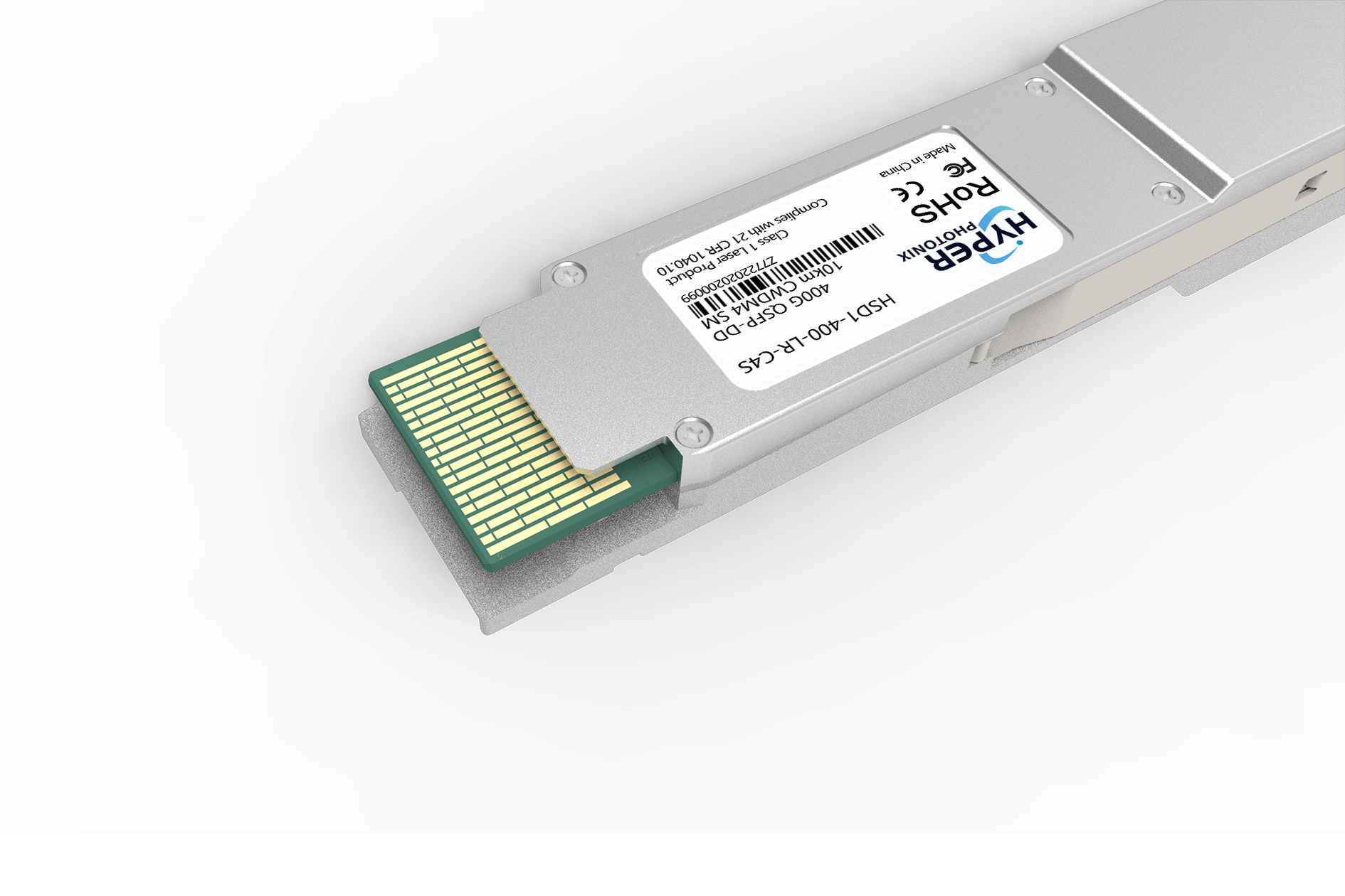 400GBASE-LR4 QSFP-DD PAM4 1310nm 10km DOM LC SMF Optical Transceiver Module