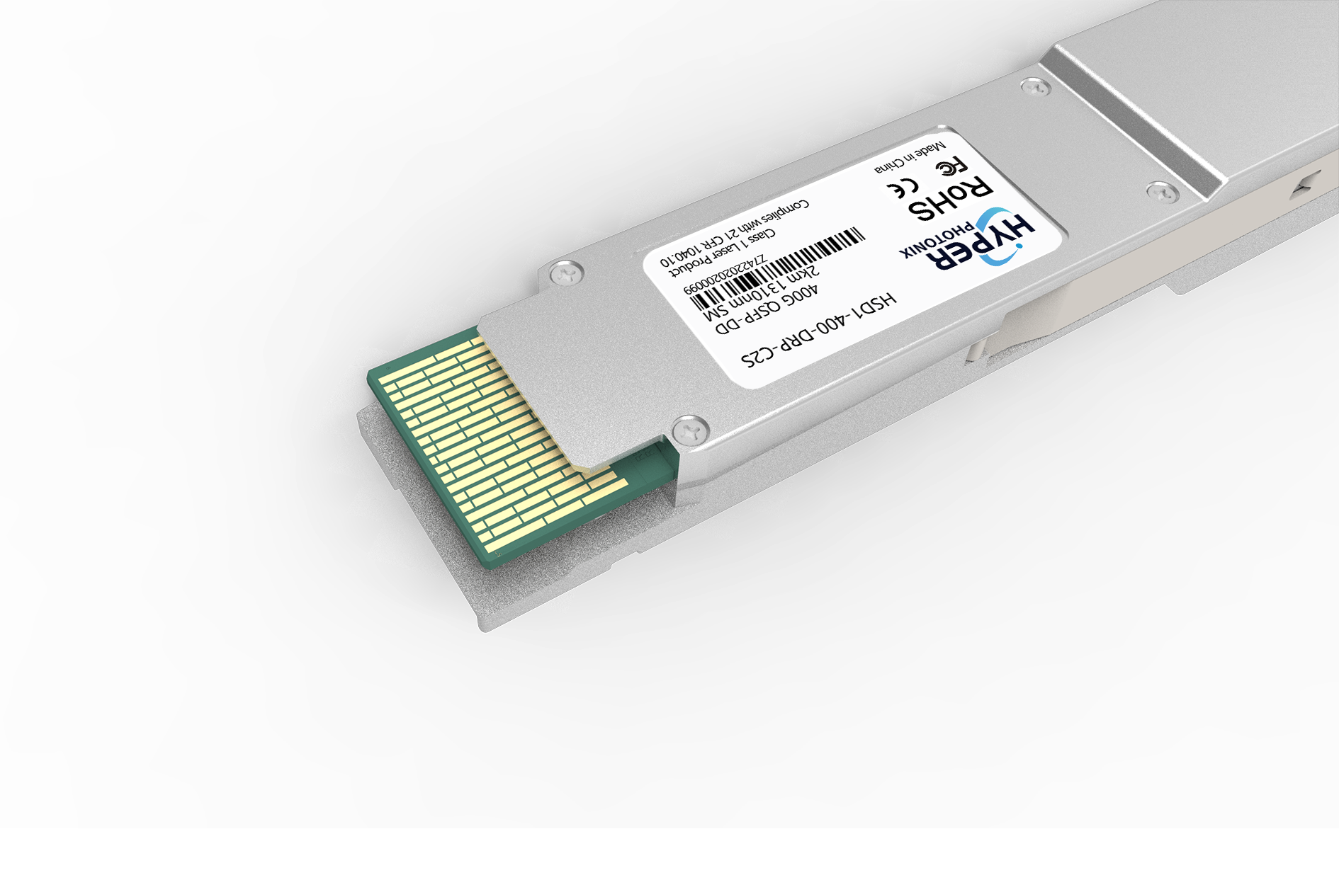 400GBASE-DR4+ QSFP-DD PAM4 1310nm 2km DOM MTP/MPO SMF SiPh Optical ...