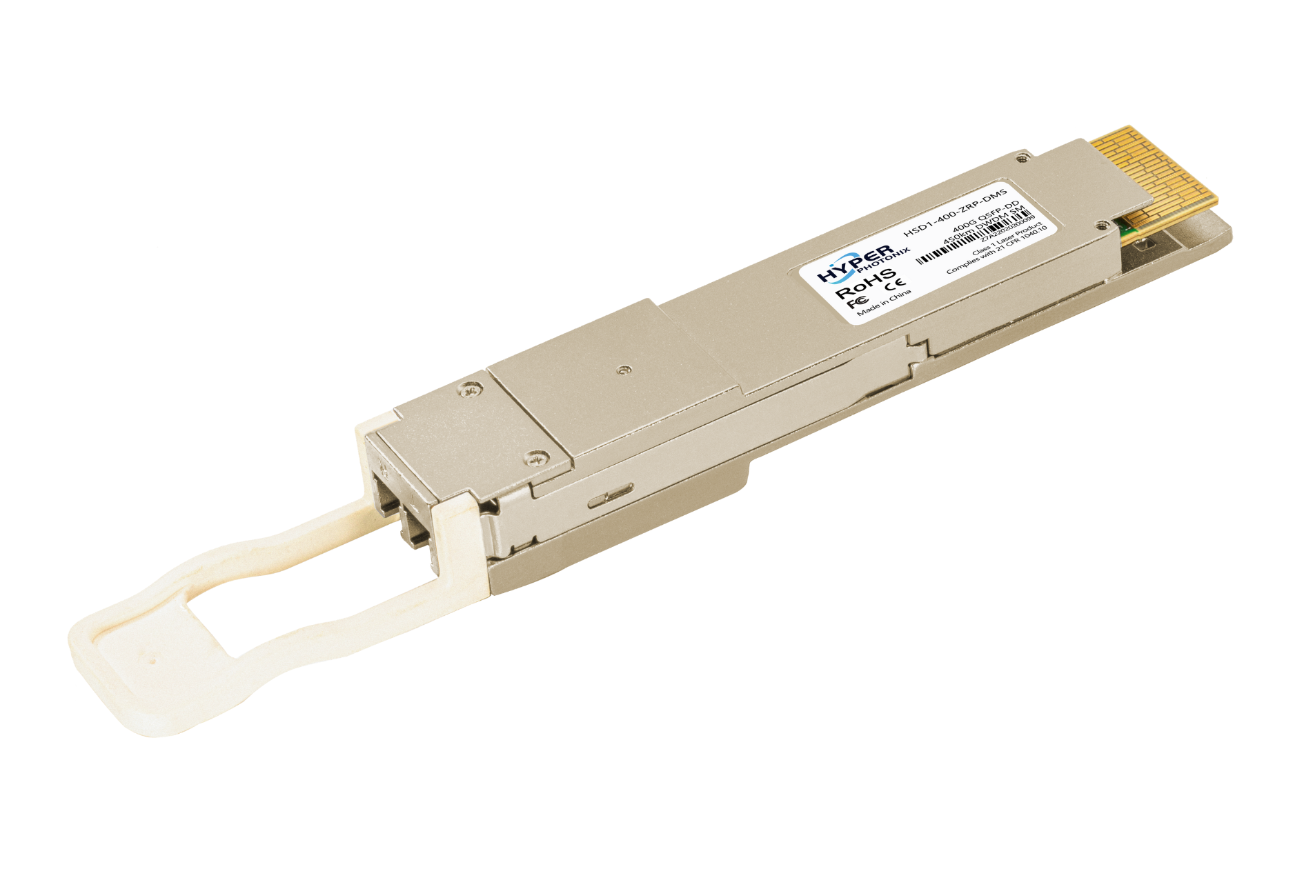 400GBASE ZR+ QSFP-DD DWDM LC SMF SiPh Optical Transceiver Module